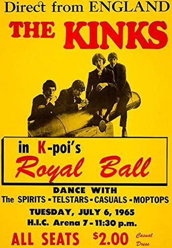 Las mejores ofertas de pósters de The Kinks en 2021